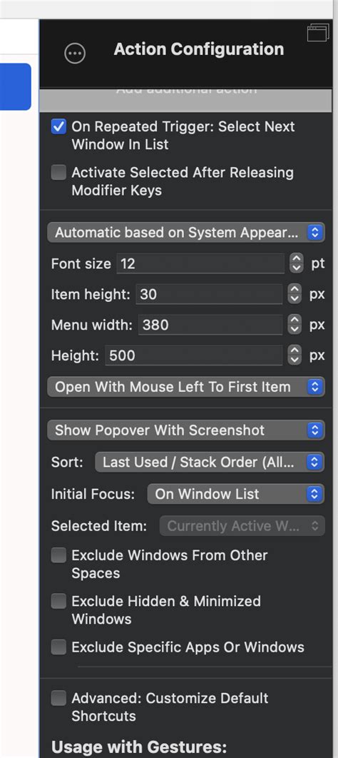 Window Switcher For Open Apps Cycling Through Windows Using All Fingers On Trackpad
