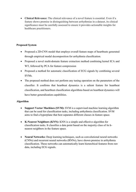 Heartbeat Dynamics A Novel Efficient Interpretable Feature For Arrhythmias Classification Docx