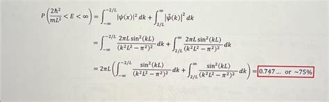 Solved Section 6 2 3 Free Particles And Fourier Transforms