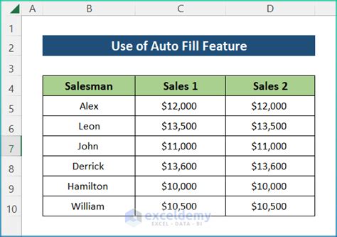 How To Sum The Values In A Column In Excel 7 Methods