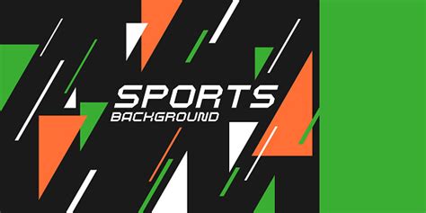 스포츠 포스터 기하학적 요소가 있는 추상적인 배경 다양한 모양의 구성 0명에 대한 스톡 벡터 아트 및 기타 이미지 0명 개념 구도 Istock