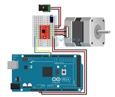 Nema 17 Stepper Motor Arduino Uno R3