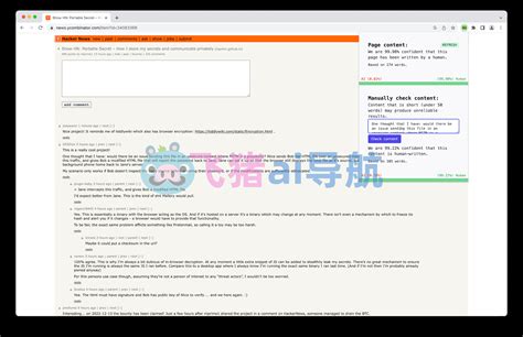 detect gpt插件官网 chrome扩展程序 查看您浏览的页面是否包含人工智能生成的内容 别摸鱼导航