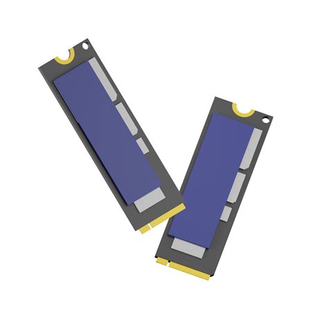 3d Icon Ssd Component Computer Hardware Illustration Concept Icon