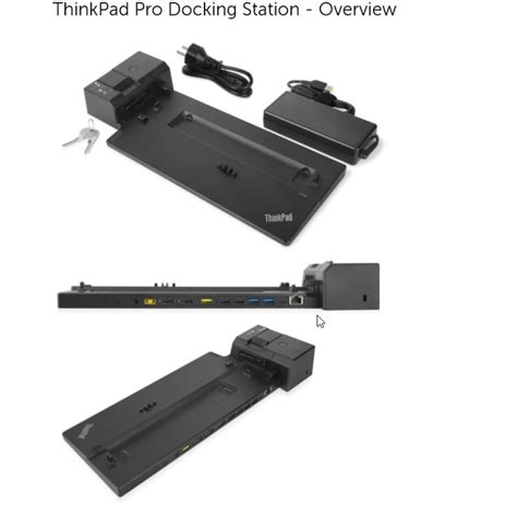 Lenovo Thinkpad Pro Docking Station AH X X T Onwards Computers Tech Parts