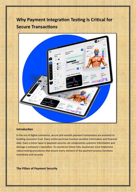 Ppt Why Payment Integration Testing Is Critical For Secure Transactions Powerpoint