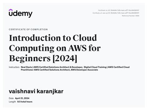 Vaishnavi Karanjkar On Linkedin Aws Cloudcomputing Learningjourney