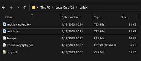 How Can I Track Changes In My Edited TeX File AJE