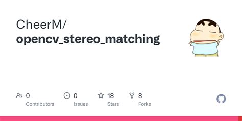 GitHub CheerM Opencv Stereo Matching