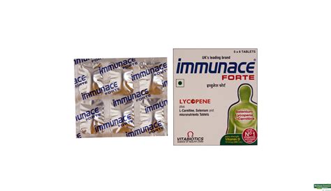 Buy Immunace Forte 6 Tablets Online At Best Prices Wellness Forever