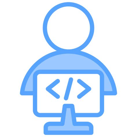 Programmer Generic Blue Icon