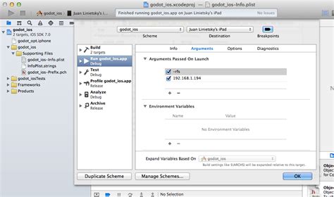 Exporting For Ios — Godot Engine Latest Documentation