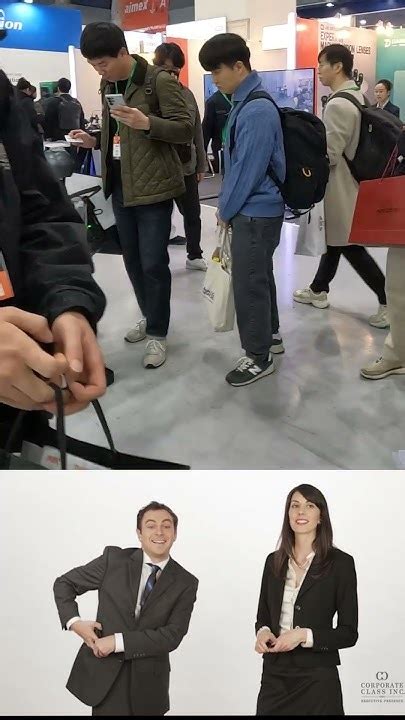 휴머노이드로봇 Vs 사람 격식없이 명함을 전달하는 방법은 Youtube