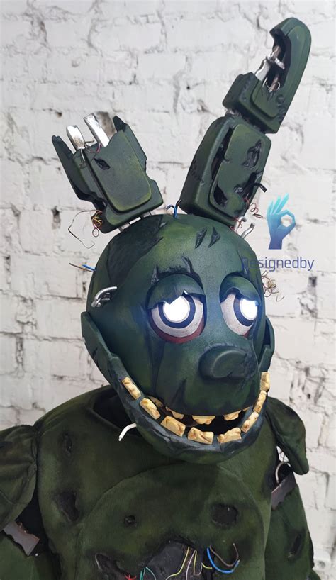 Springtrap Cosplay Costume From Fnaf Made According To Your Measurements Customizable Etsy