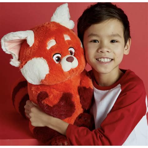 Disney Mei Lee Red Panda Large Plush Turning Red Wondertoys Nl