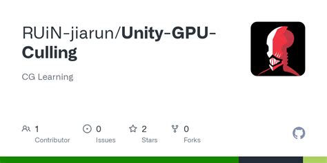 GitHub RUiN Jiarun Unity GPU Culling CG Learning