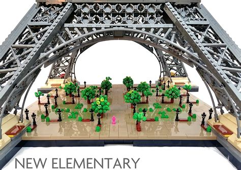 LEGO Icons Review 10307 Eiffel Tower New Elementary LEGO Parts Sets And Techniques