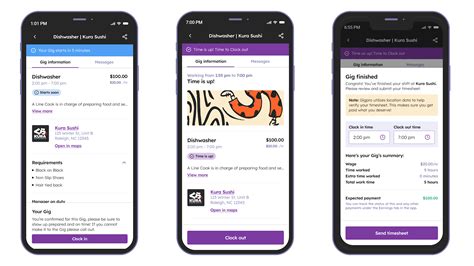 introducing in app clock in clock out for data driven pro earnings