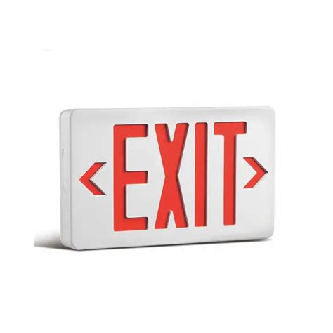 Cr 7007 Fire Rechargeable Emergency Exit Sign Led 3w Light For Commercial Industrial Safety