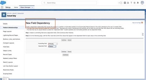 dependent picklist in salesforce forcelearn