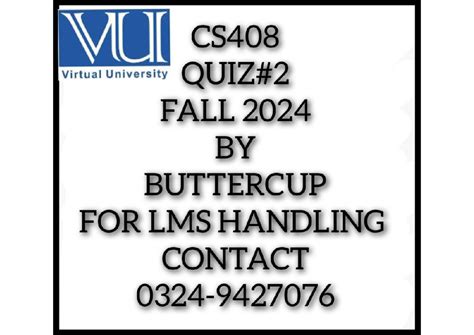 CS408 Human Computer Interaction Quiz 2 Fall 2024 By Buttercup Studocu