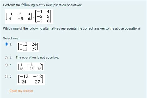 Solved Consider The Following Matrices A 1−22−1 B 310−3