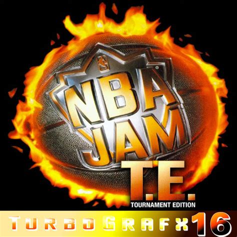 Nba Jam Te Turbo Grafx 16 Cover Fanmade By Sapphirecatmario64 On