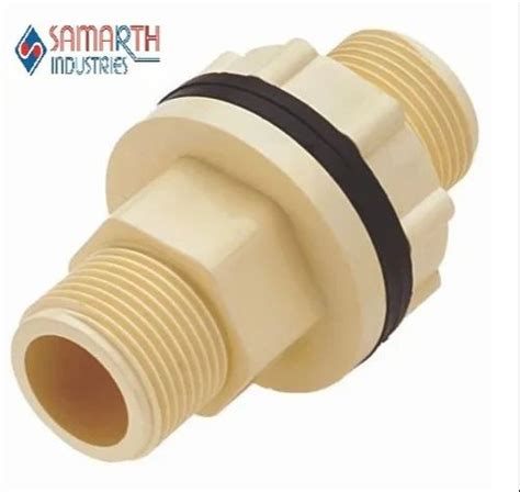 Cpvc Upvc Plastic TANK NIPPLE TWO THREAD Pipe Fitting At 11 Piece Odhav Ahmedabad ID