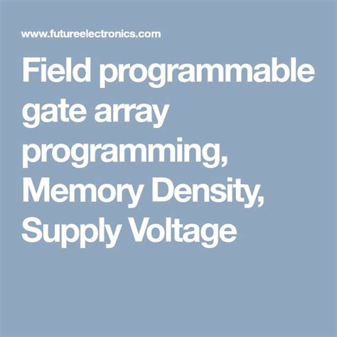 Exploring Field Programmable Gate Array Programming
