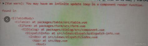 El Table 中子组件按钮渲染报错 You May Have An Infinite Update Loop In A