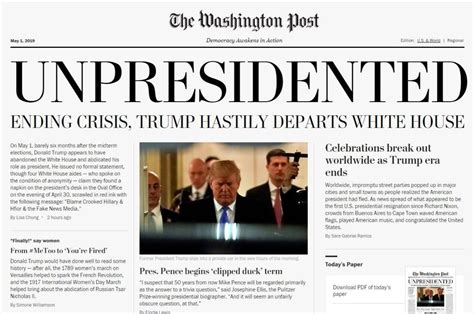 Newspaper Non Endorsements At Washington Post La Times Fit A Trend