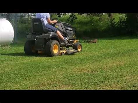 Craftsman Riding Lawn Mower - YouTube