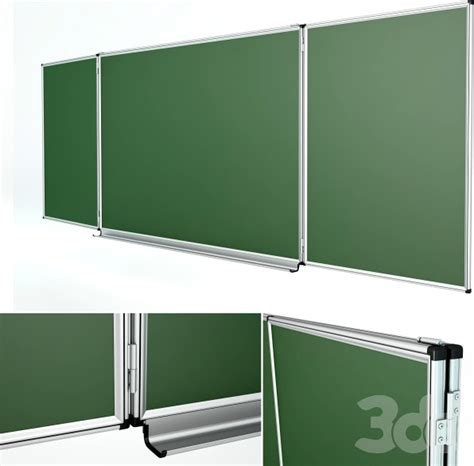 Школьная доска 3d model