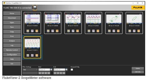Fluke View 2 Scm Software For Scopemeter 190 Series Iii Tequipment