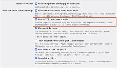 Hdrxdr Brightness Upscaling 100 Will Be Resetted Back To 100 When Flux Is Running · Issue
