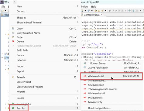creando un api rest con spring boot java y eclipse oracle middleware