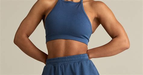 Racer Front Bra Blueberry Womens Best Uk