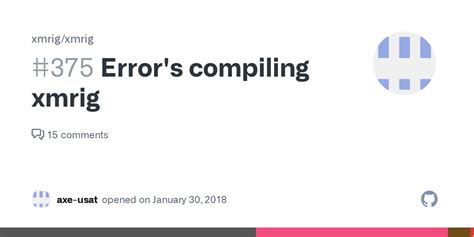 Errors Compiling Xmrig · Issue 375 · Xmrigxmrig · Github