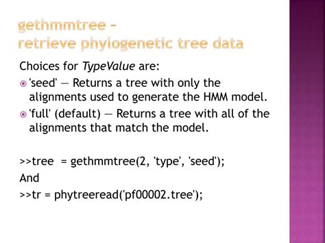 ppt usage of profile hmms in bioinformatics powerpoint presentation