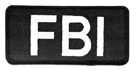 Fbi Patch