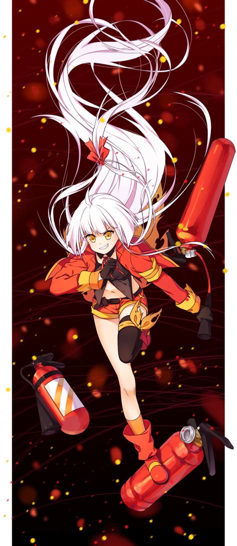 Transistor Original Pixiv Fantasia Pixiv Fantasia T Silver Hair Highres 1girl