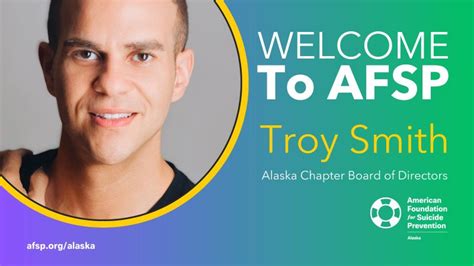Dustin Morris On Linkedin Afsp Alaska Is Excited To Introduce Another One Of Our Newest Board