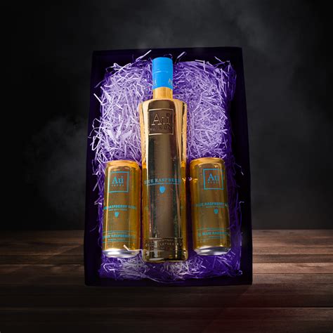 Au Vodka Blue Raspberry Hamper • Custom Hampers