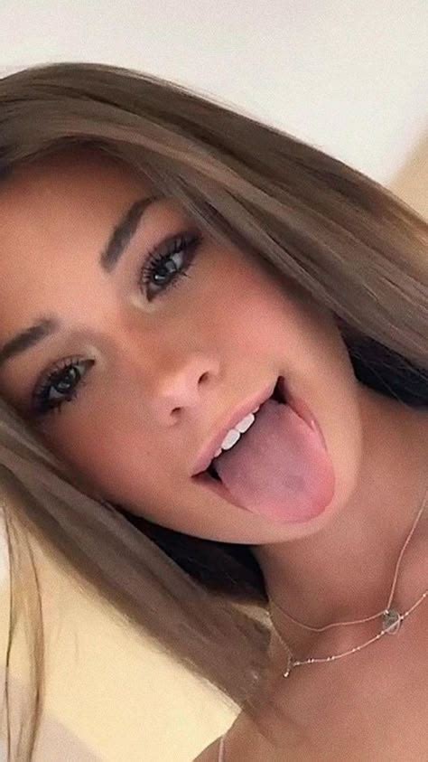 Selfies With Tongue Out
