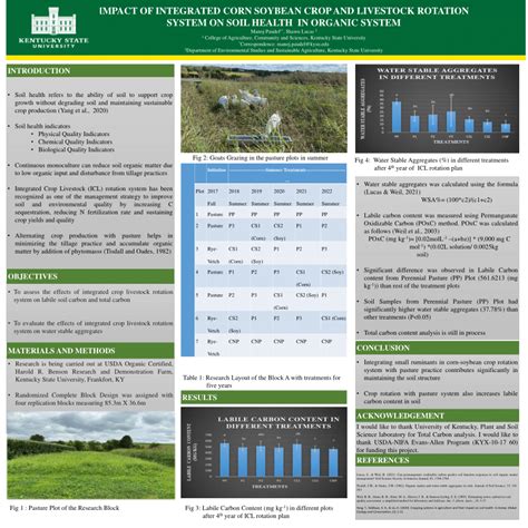 Pdf Impact Of Integrated Corn Soybean Crop And Livestock Rotation