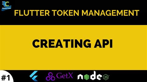 Creating API With Node JS Flutter Token Management YouTube