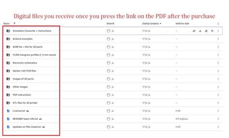 Hologram Orbiter Arduino Diy Print It Yourself Digital Download Etsy 日本