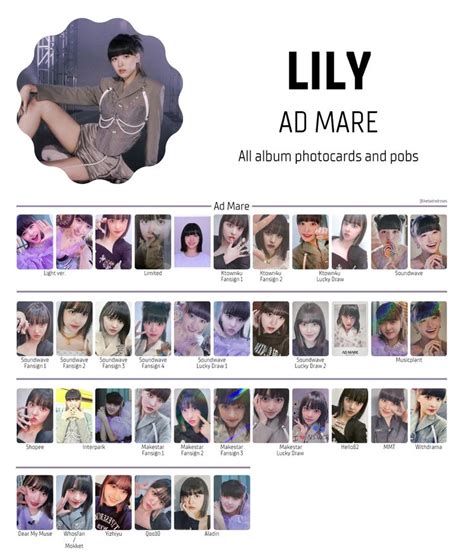 Lily Template Lily Photo Cards Photocard