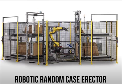 Rce Robotic Random Case Erector Combi Packing Systems