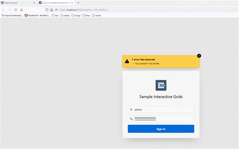 Why Am I Getting Your Session Has Ended Error While Running